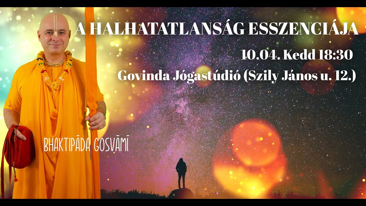 A halhatatlanság esszenciája. Bhaktipāda Gosvāmī – Krisna.TV