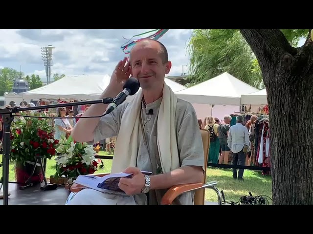 A béke képlete – Szekérfesztivál 2023 – Lila Suka Dāsa – Krisna.TV